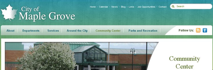 Maple Grove Community Center - VenueDir